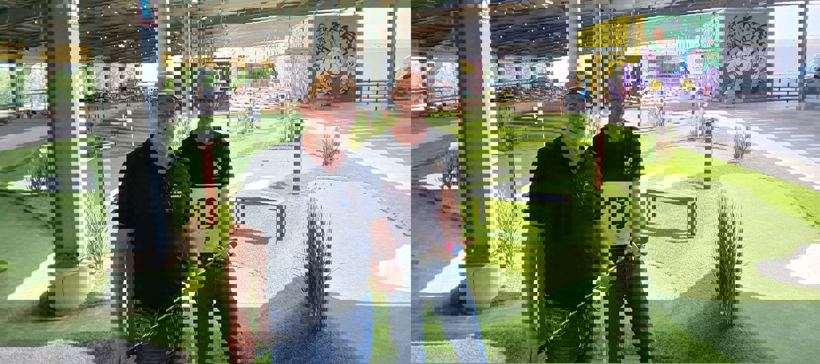 Projekt färdigt - 18 hål av Ruff Golfs nya minigolfkoncept öppnar idag ...